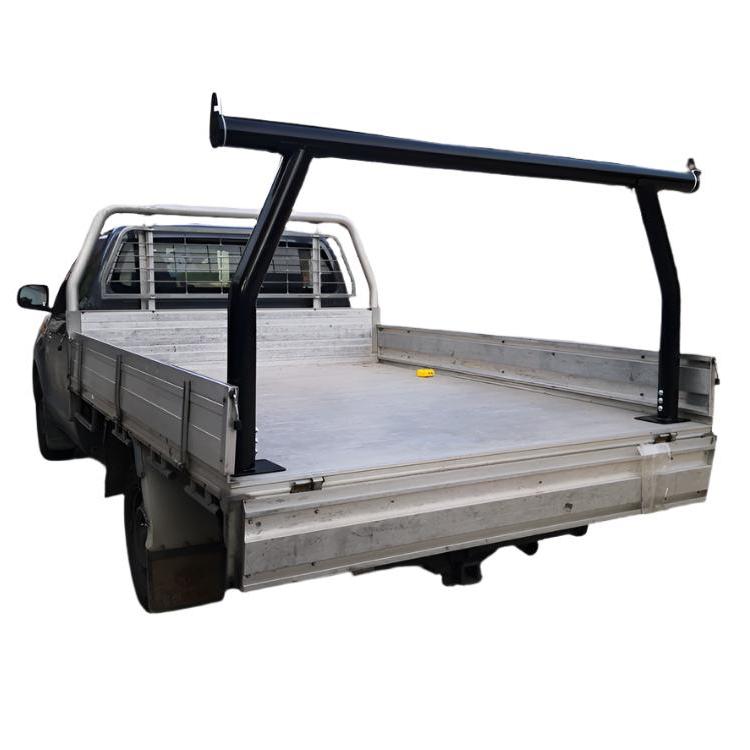 Universal Black Steel Ladder Rack Roll Bar fits Ute Trays Body H:940mm ...