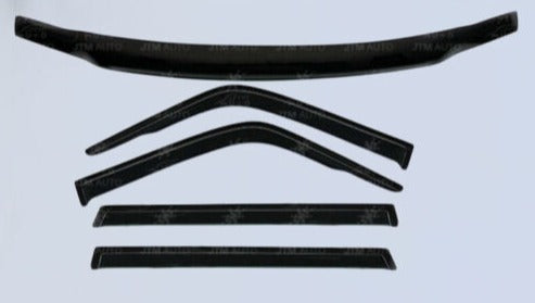 Bonnet Protector + Weathershields to suit Nissan Patrol GU Y61 1998-20 ...