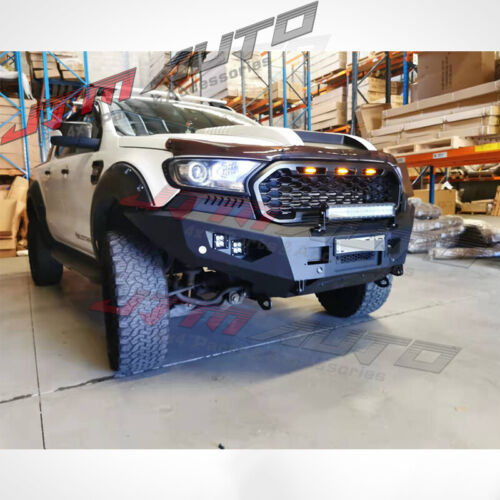 H-TeK Matt Black New Revolution Bull Bar to suit Ford Ranger PX2 PX3 2 ...