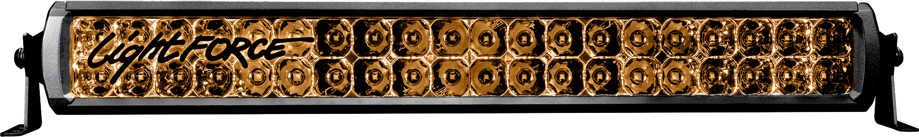 Lightforce VIPER 20 INCH AMBER DUAL ROW LED LIGHT BAR — JTM Auto 4x4 ...