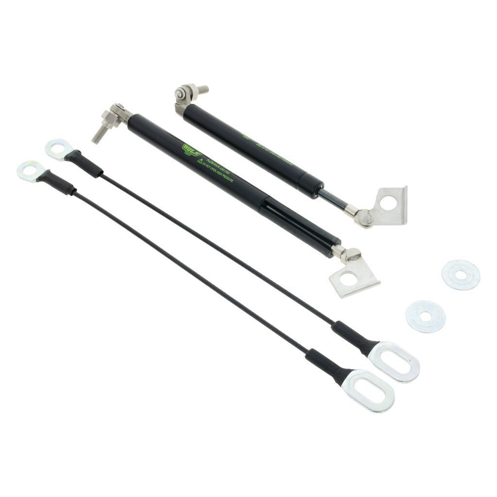 Hulk 4x4 Tailgate Gas Strut Assist Kit fit Isuzu DMAX 2012-2020 (HU592 ...