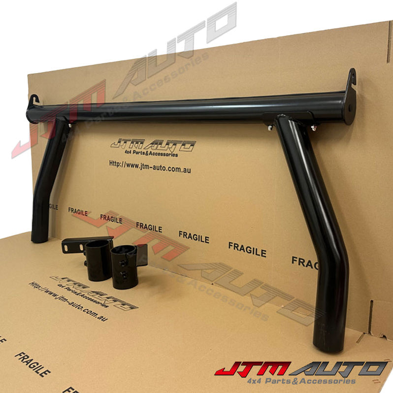 Universal Black Steel Ladder Rack Roll Bar for Ute Tub Hilux Amarok Ra ...