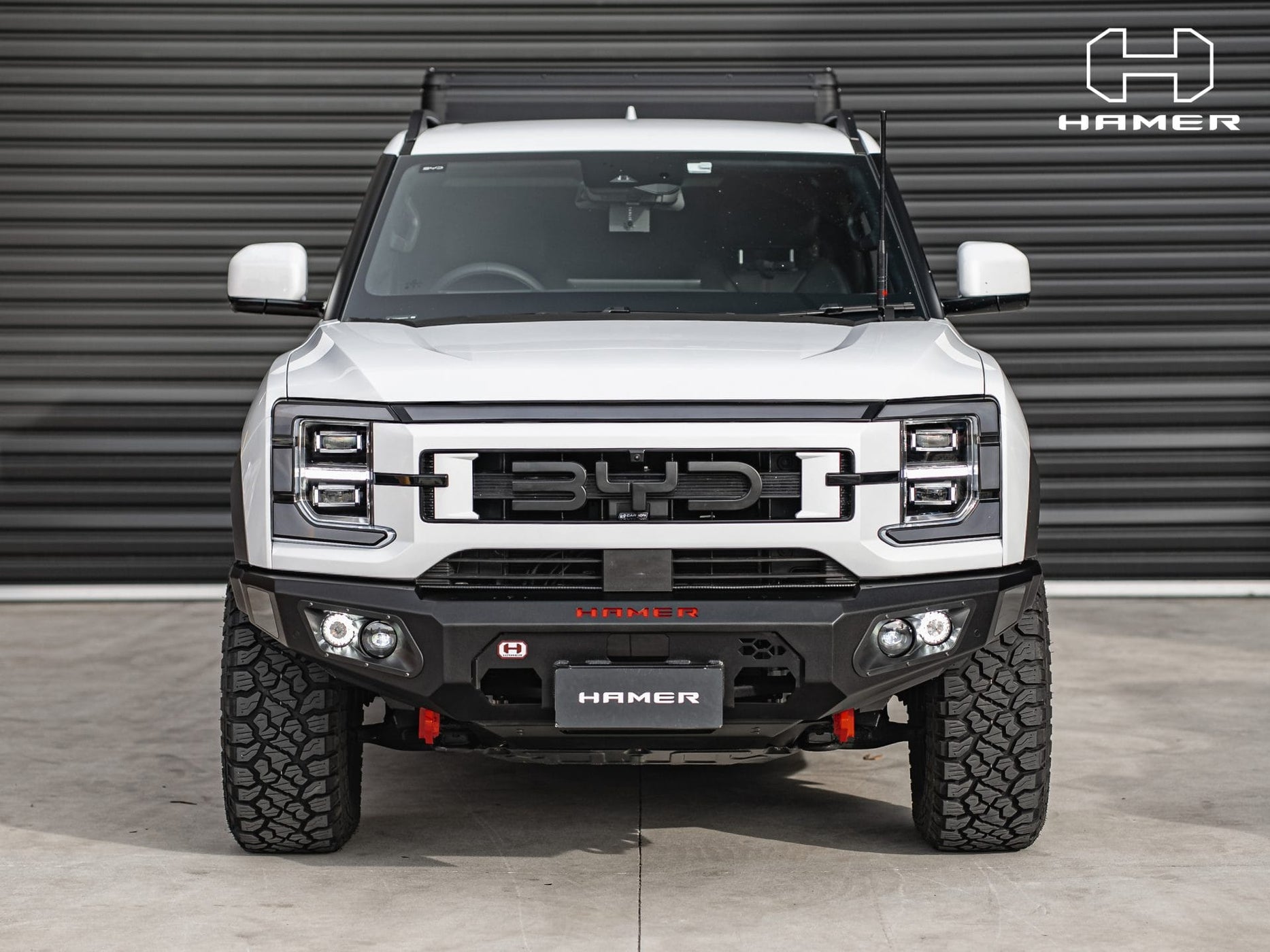 Hamer 4x4 King series bull bar for BYD Shark 6 (2024 – Present) — JTM ...