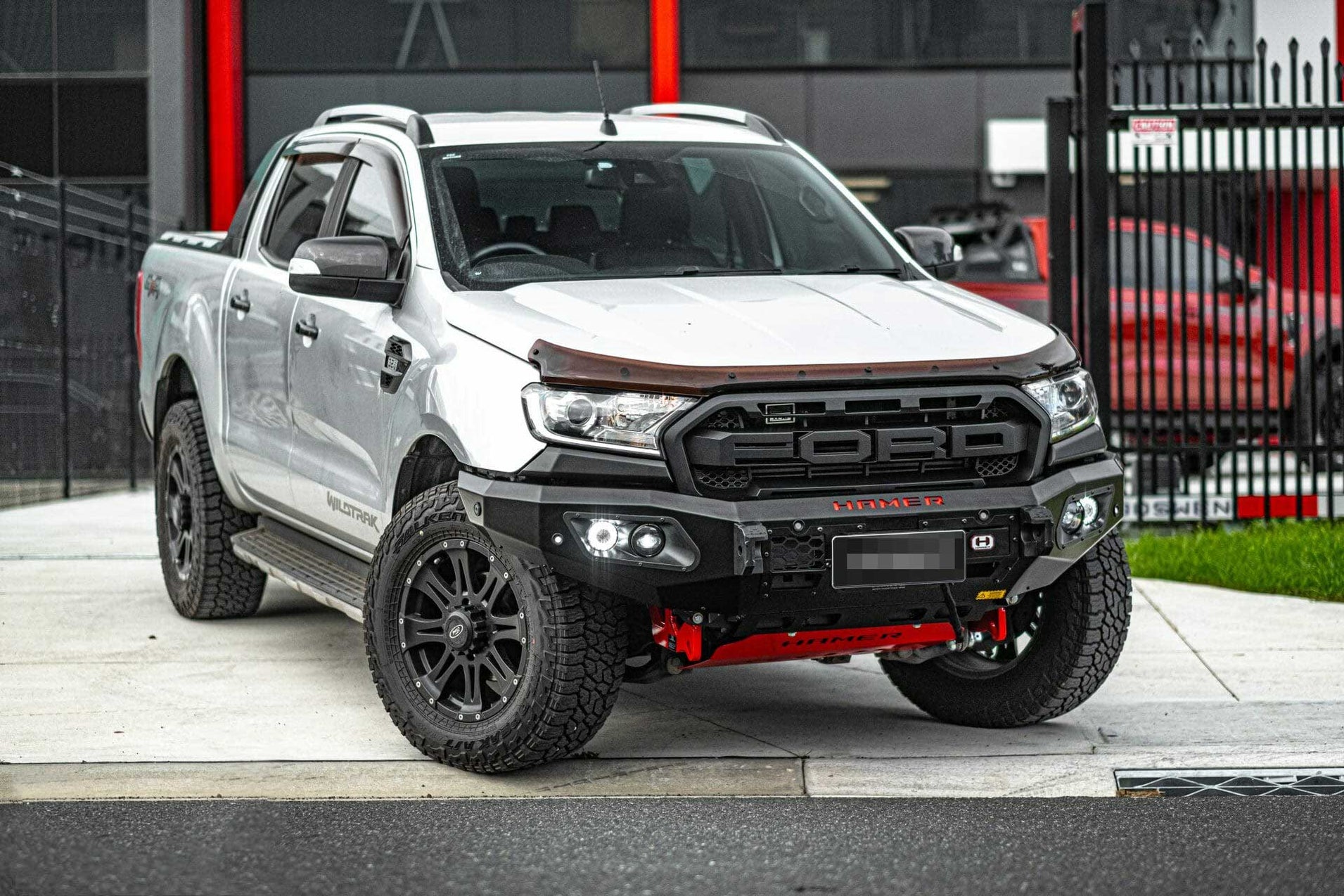 Hamer King Series Bumper Replacement Bull Bar to suit Ford Ranger PX2 ...