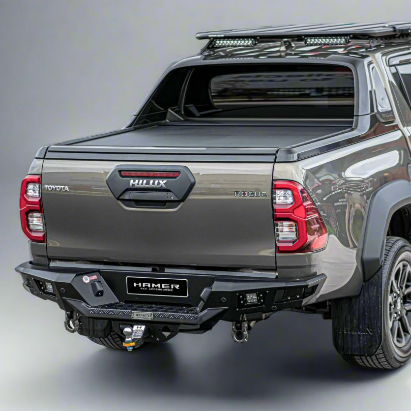 Hamer Nova Rear Bar to suit Toyota Hilux N80 Revo 2015-2024 — JTM Auto ...