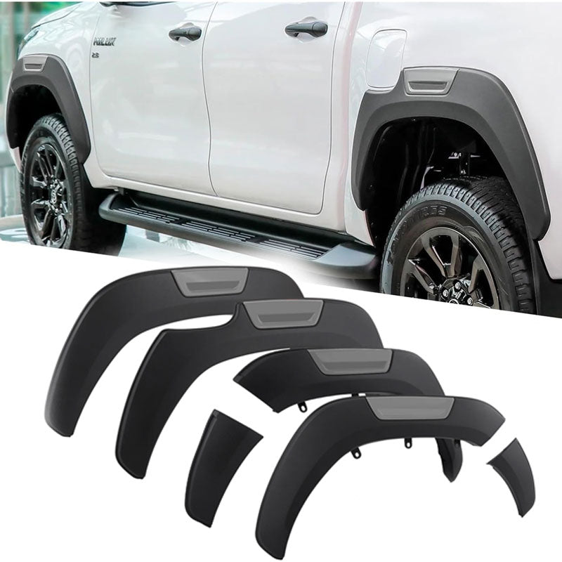JTM 4x4 OEM Fender Flares suitable for Toyota Hilux N80 2021+ Onwards ...