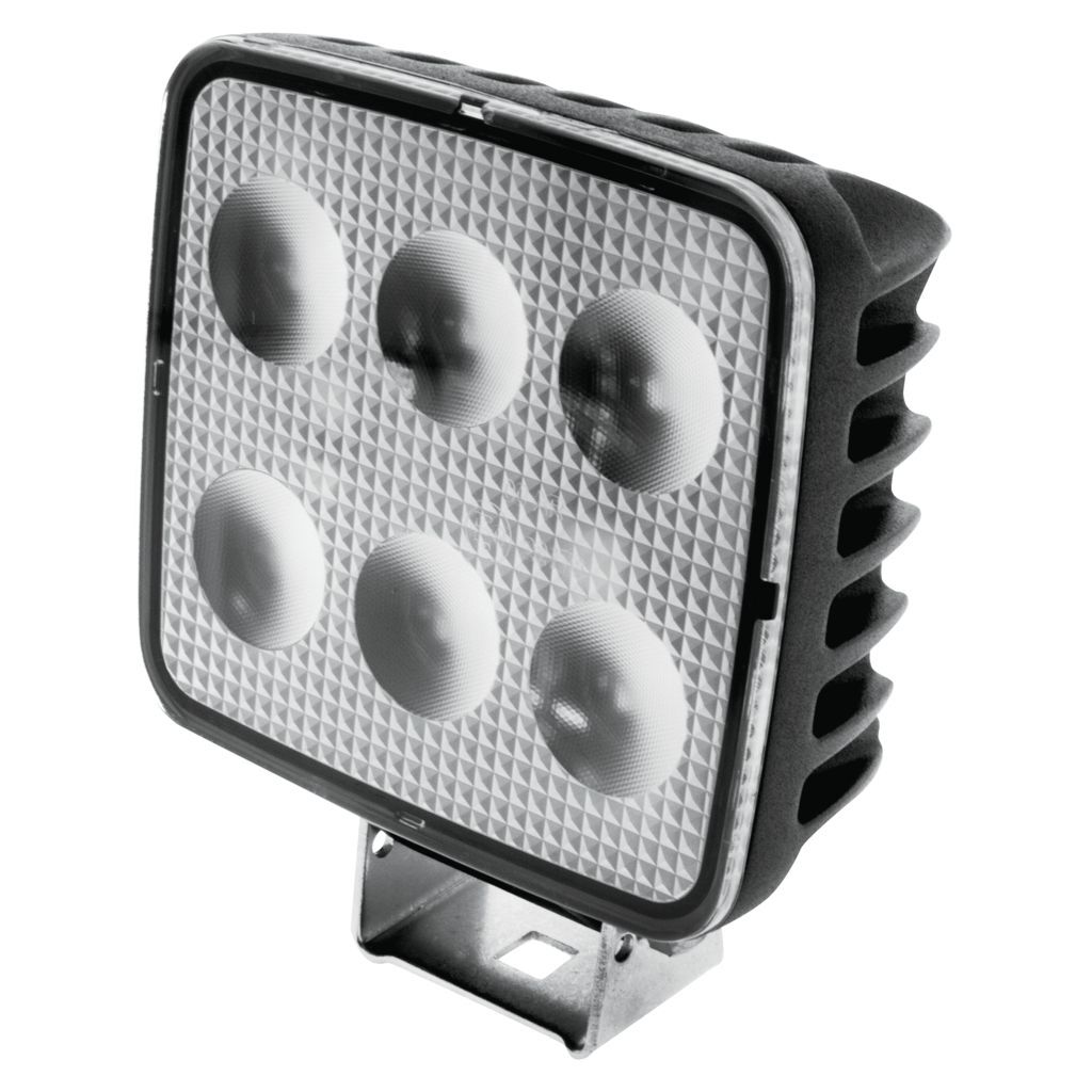 HULK 4X4 LED Square Flood Beam Worklamp 9 - 36 Volts 35W — JTM Auto 4x4 ...