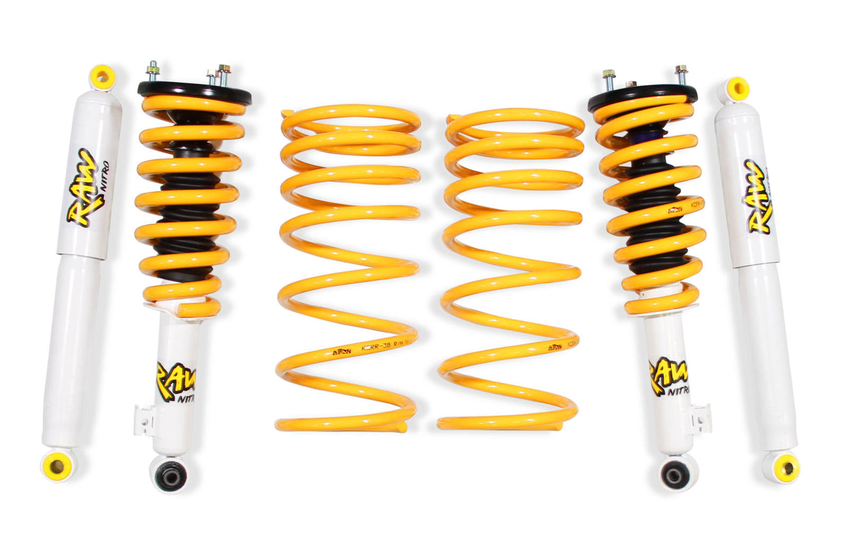 Fulcrum Suspensions 2 Inch 50mm RAW Nitro 4x4 ReadyStrut Lift Kit to s ...