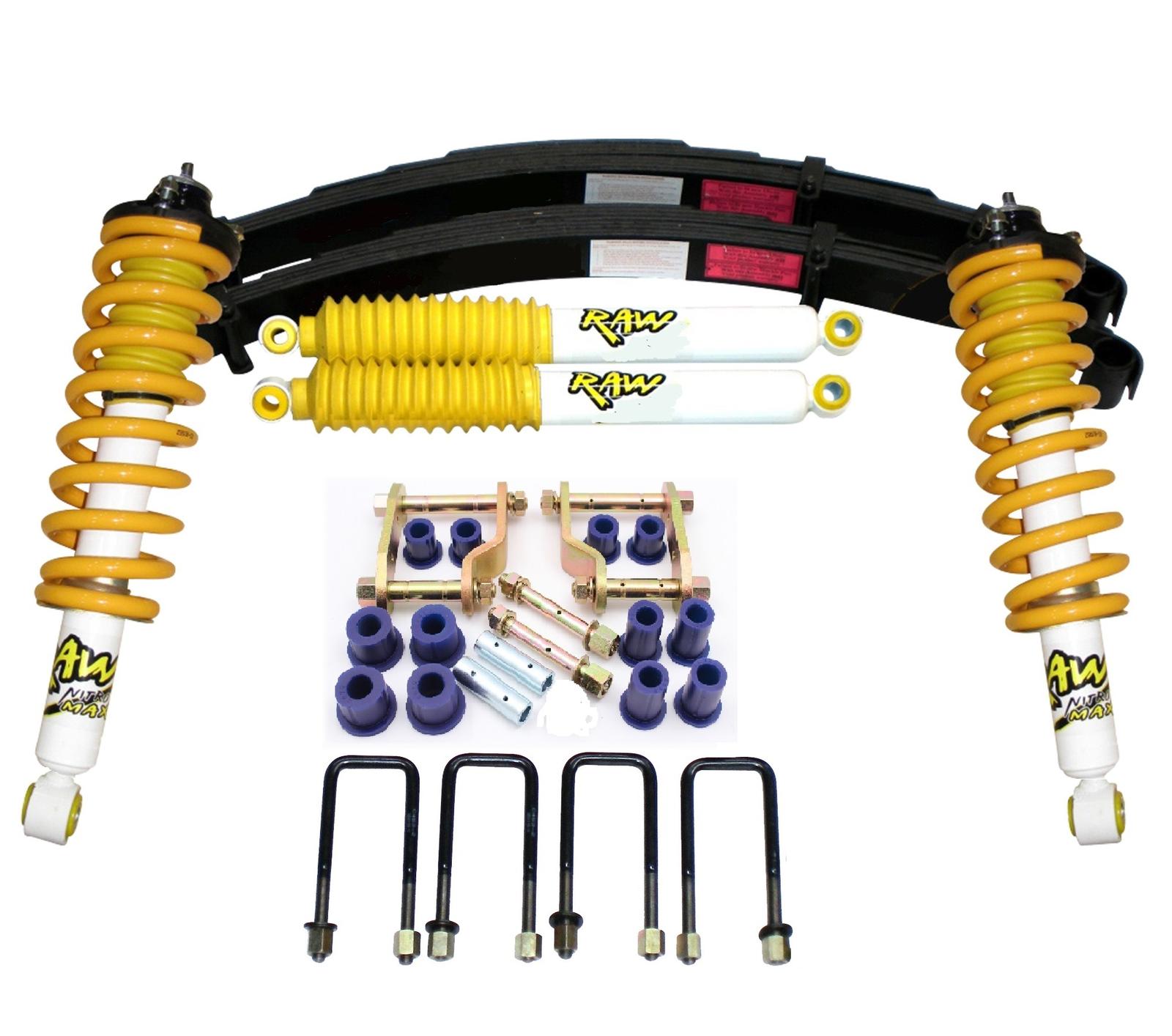 Fulcrum Suspensions 2 Inch 50mm RAW Nitro 4x4 ReadyStrut Heavy Duty Li ...