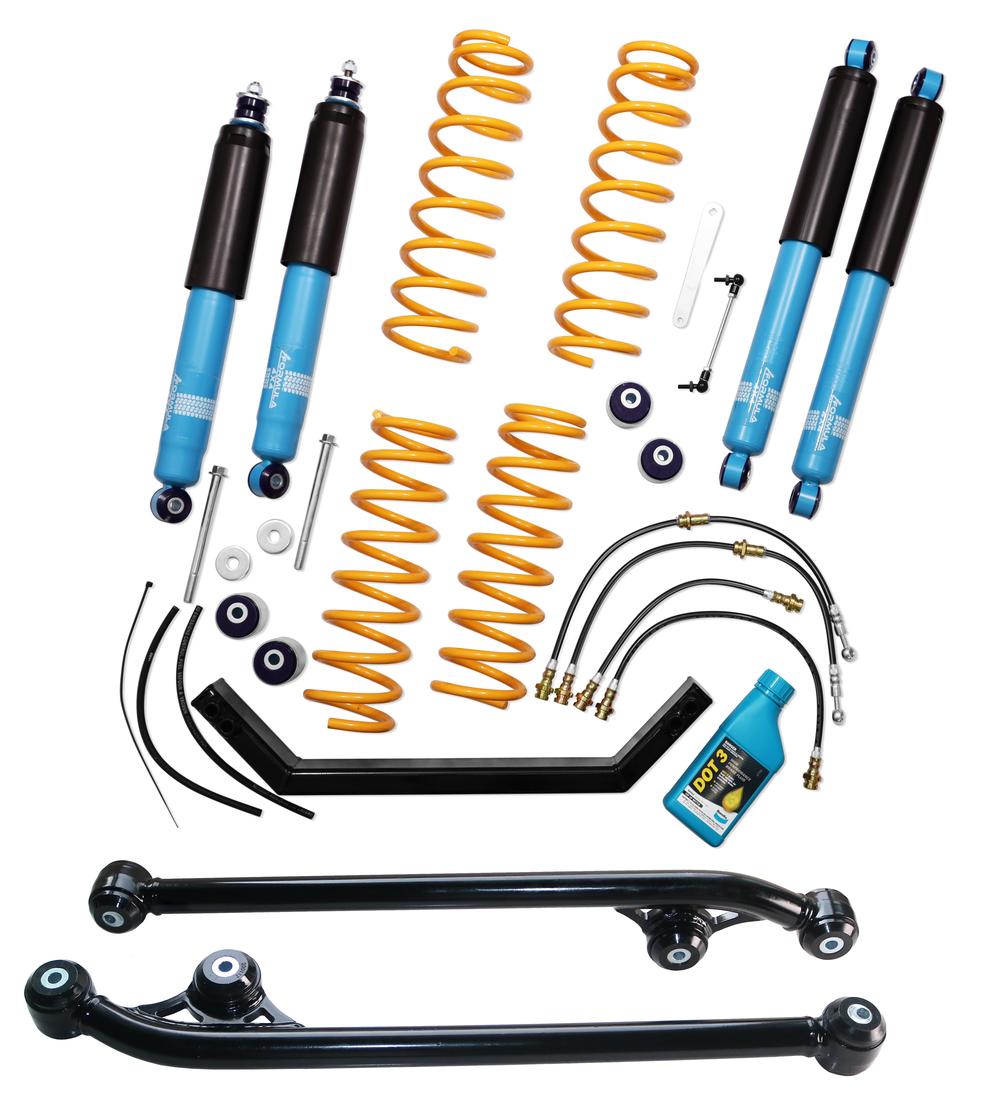 Fulcrum Suspensions 2 Inch 50mm Formula 4x4 Premium Lift Kit to suit S ...