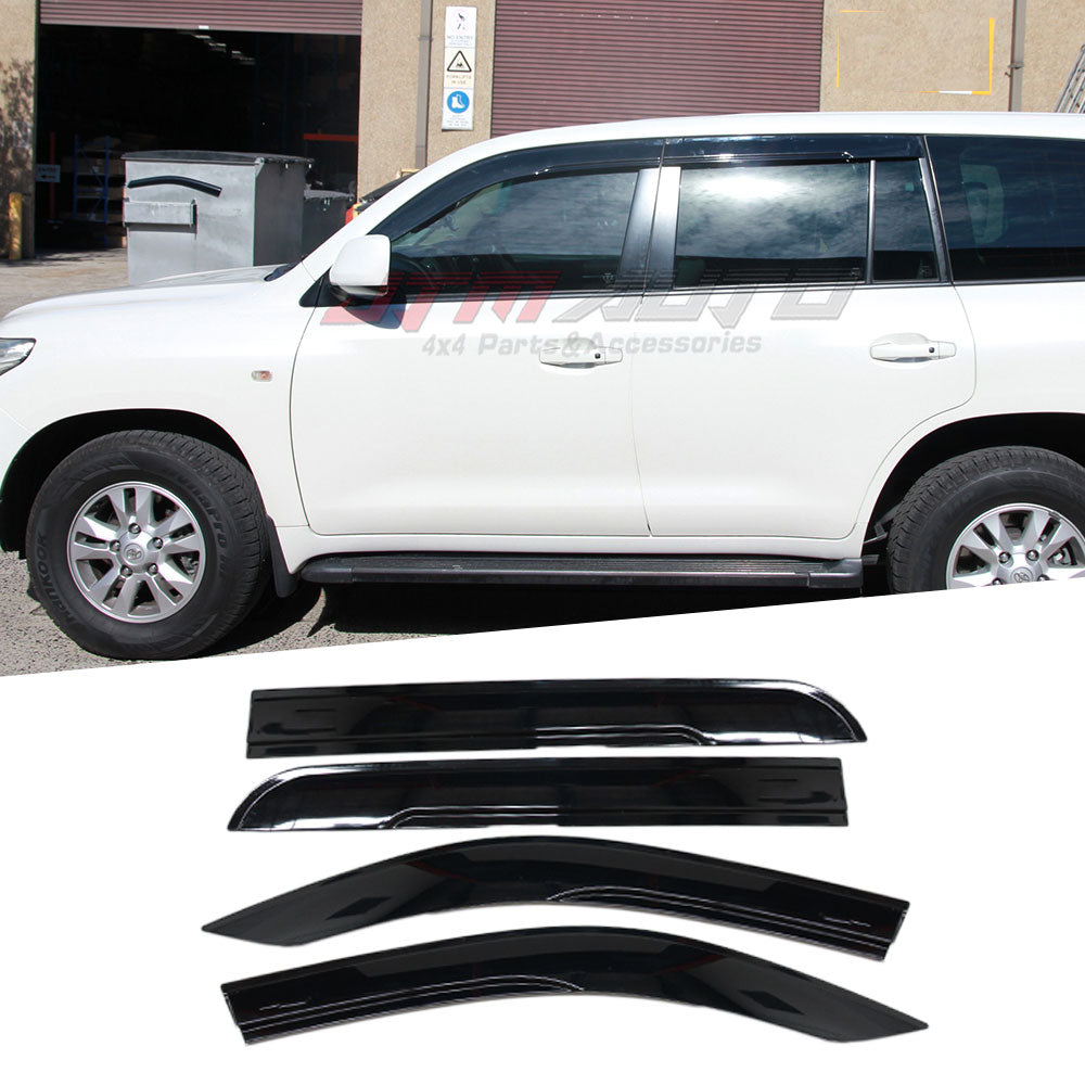 Weather shields Window Visors to suit Toyota Landcruiser LC200 Series ...