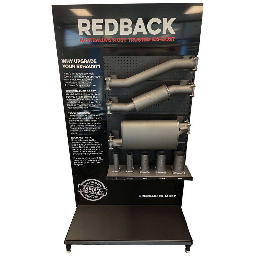 Redback Exteme Duty Exhaust Display 2000 x 1250 x 450 RXD — JTM Auto ...