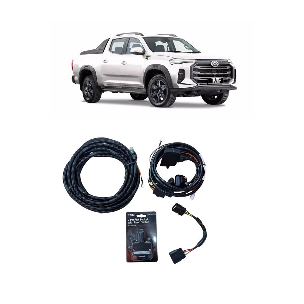TAG Extreme Recovery Towbar & Direct Wiring Kit for LDV T60 Cab Chassi ...