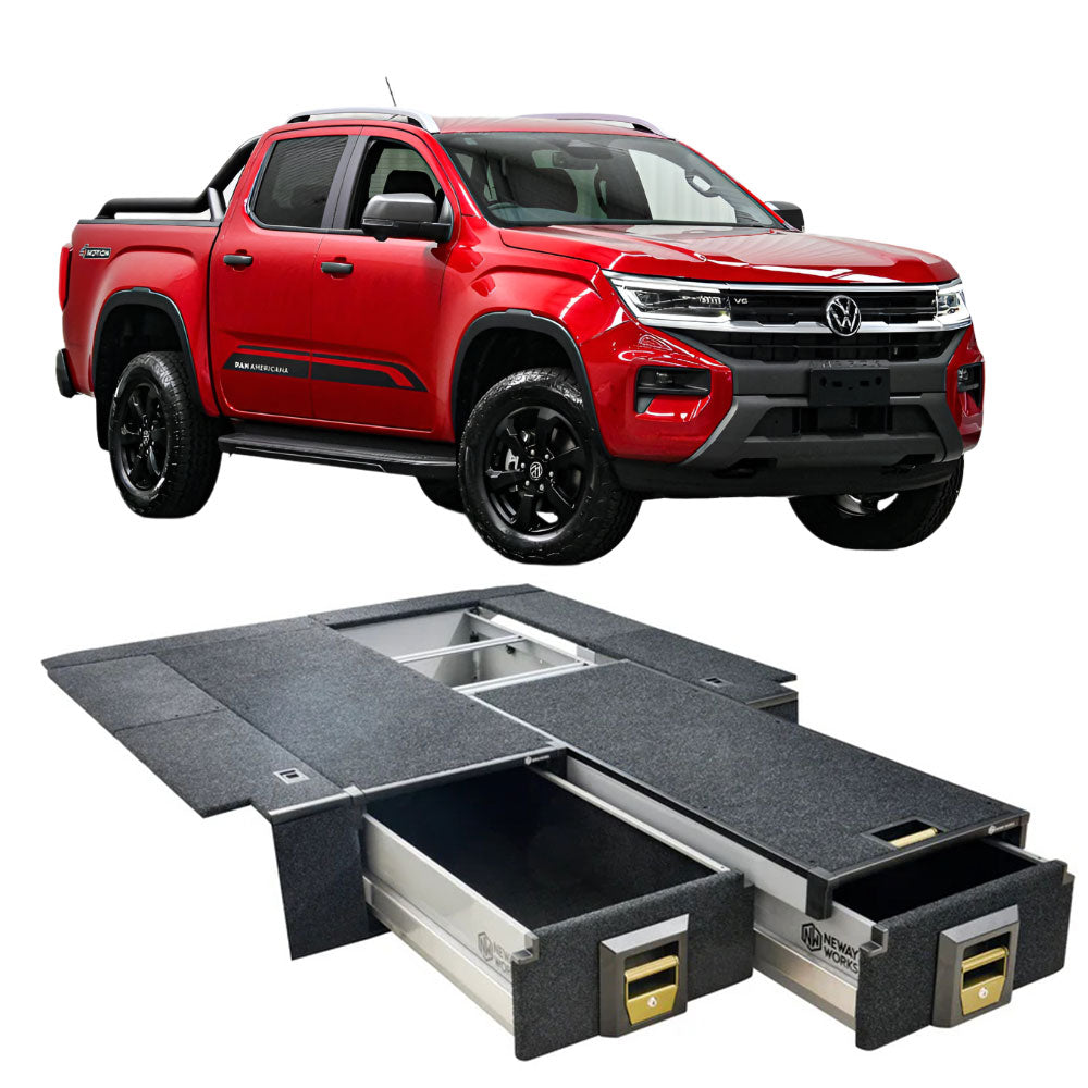 Drawer system with floor-kit to suit VOLKSWAGEN Amarok (2023 – Present ...